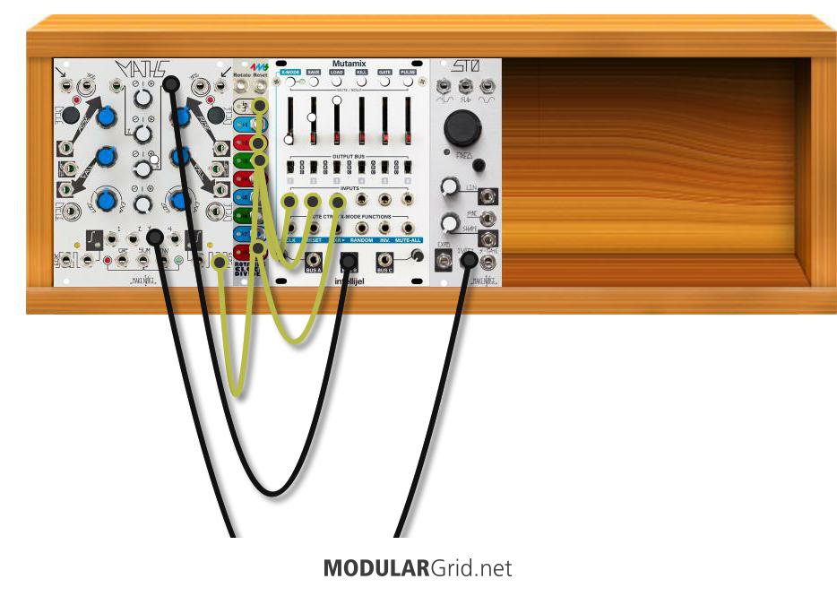 Patch Tip: Clock divider + mixer = sequencer : r/modular