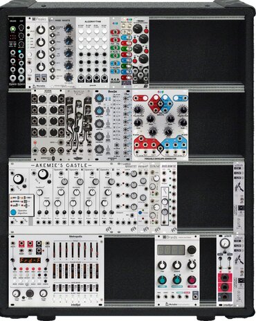Plan your modular synthesizer rack on ModularGrid